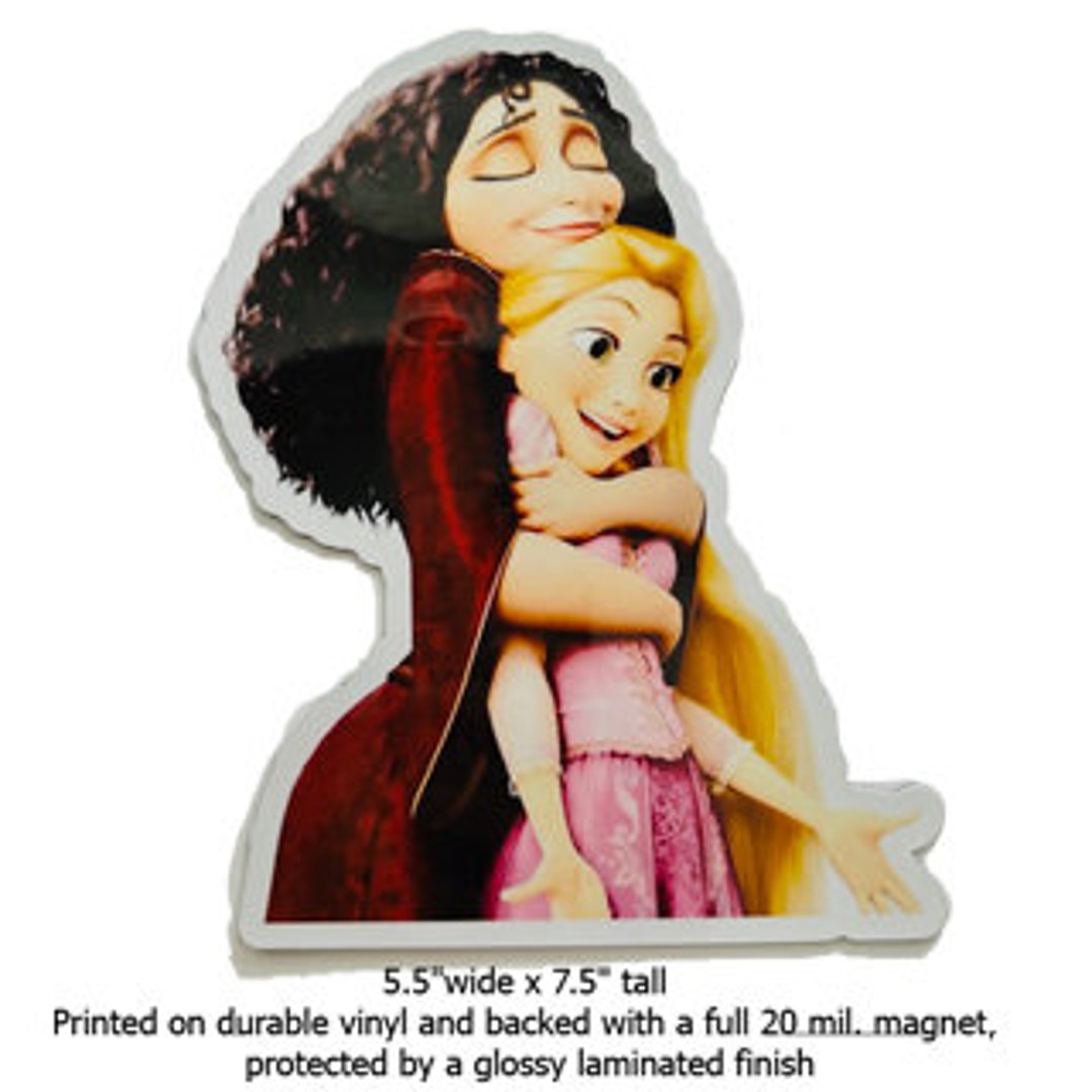 Disney Inspired Cruise Door Magnets | Mother Gothel and Rapunzel ...