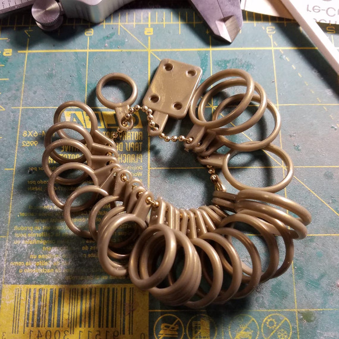 Finger Gauge Plastic Add on Item - Etsy