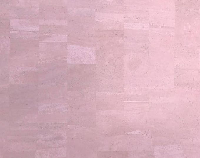Cork Fabric Light Pink Cork End of Bolt Cork and Cloth Cork - Etsy