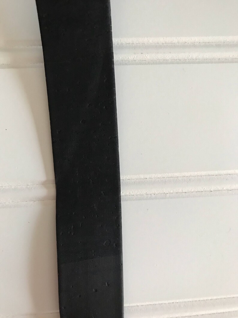 Cork Fabric Strap 1 Inch Pre Made Strap Black Cork | Etsy