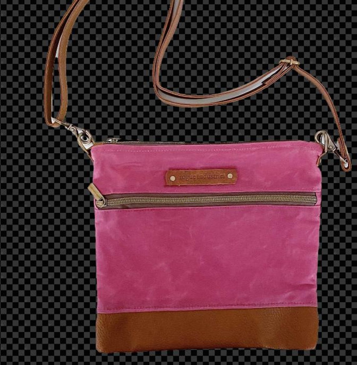 Waxed Canvas Ellis River Crossbody Bag - Etsy