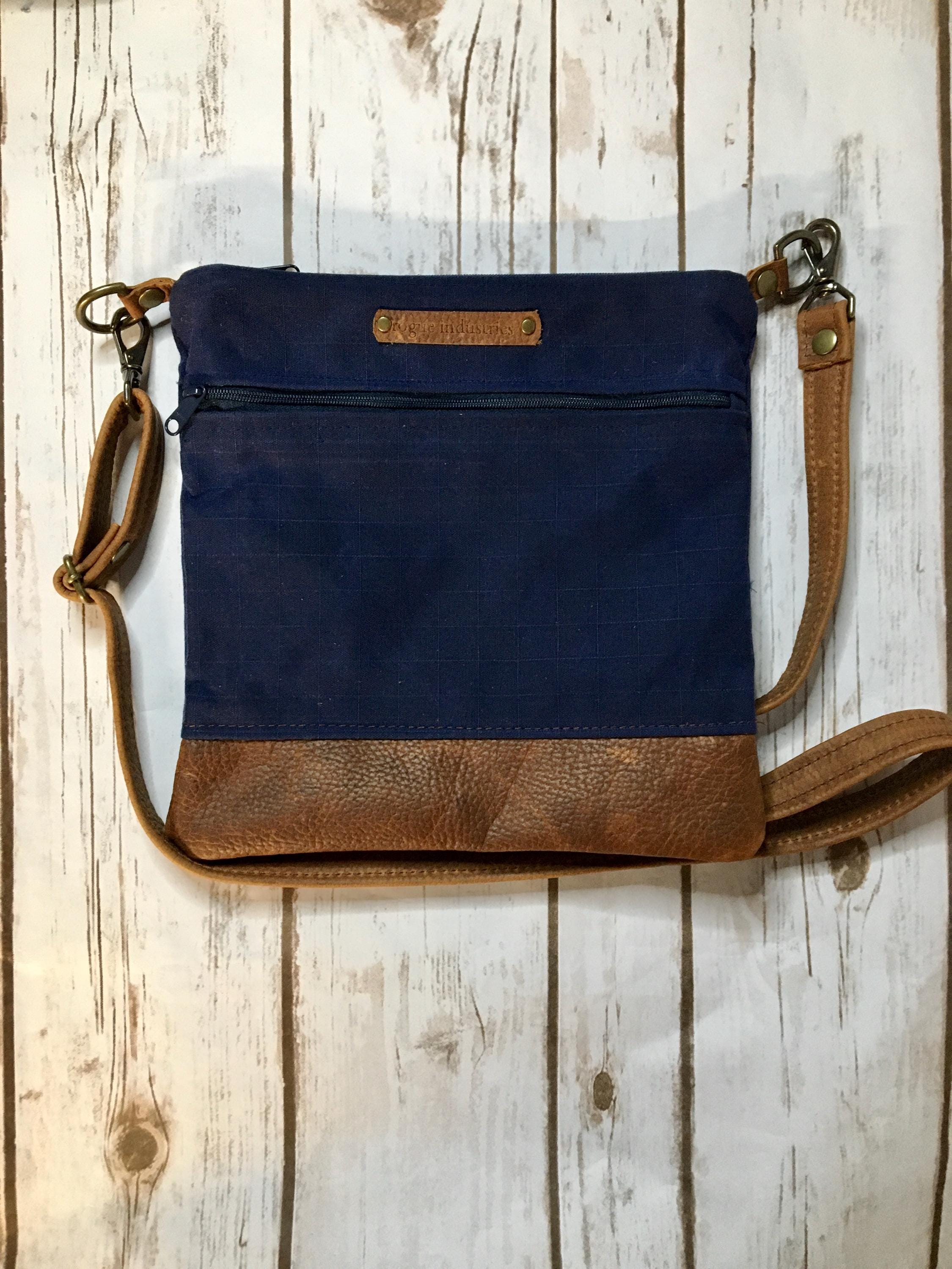 Waxed Canvas Ellis River Crossbody Bag - Etsy