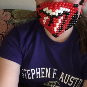 Rolling Stones Tongue Kandi Mask - Etsy
