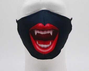 Vampire Face Mask - Etsy
