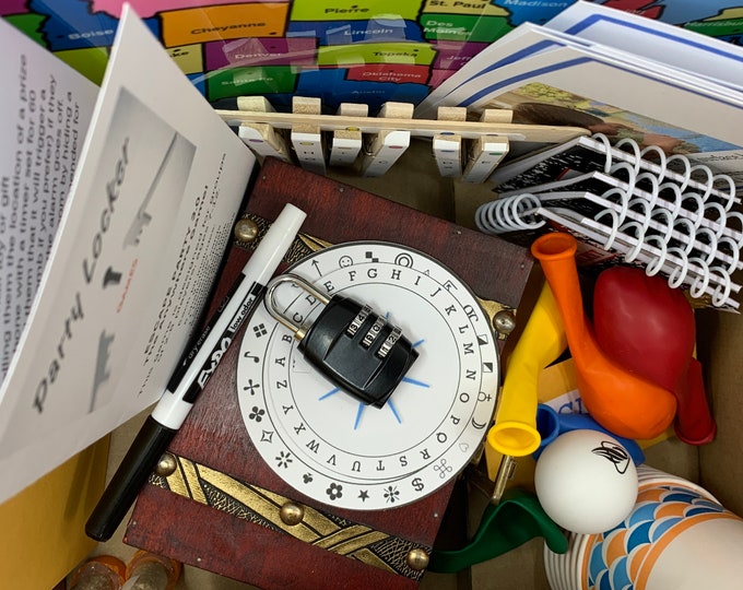 Escape Room in a Box. Easy to Set up Home Escape Room Kit With Props ...