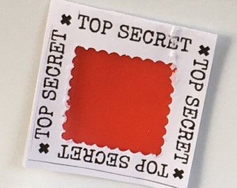 Red Decoder Paper - Etsy