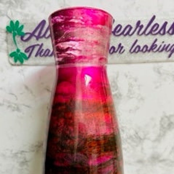 Alcohol Ink Vase - Etsy