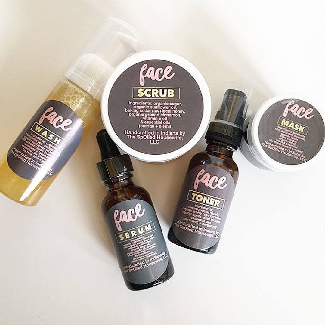 Face | System, Full Face Care System, Wash, Scrub, Mask, Toner, Serum ...