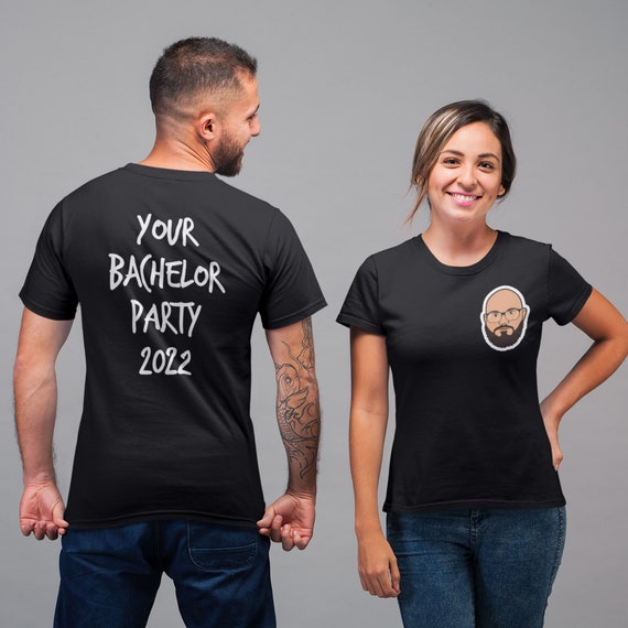Bachelor Party Shirts Customized With the Groom's Full - Etsy