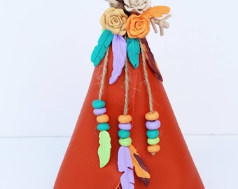 Leather Cake Topper - Etsy