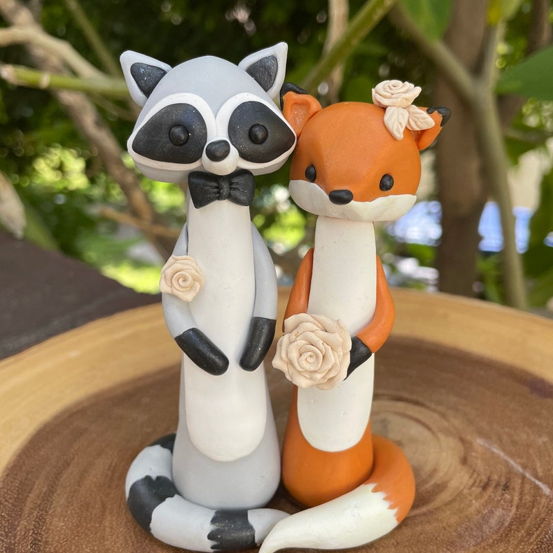 Raccoon Cake Topper - Etsy