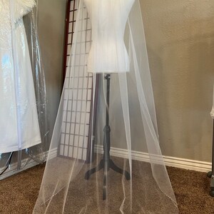 Graduated Pearl Edge Veil - Etsy