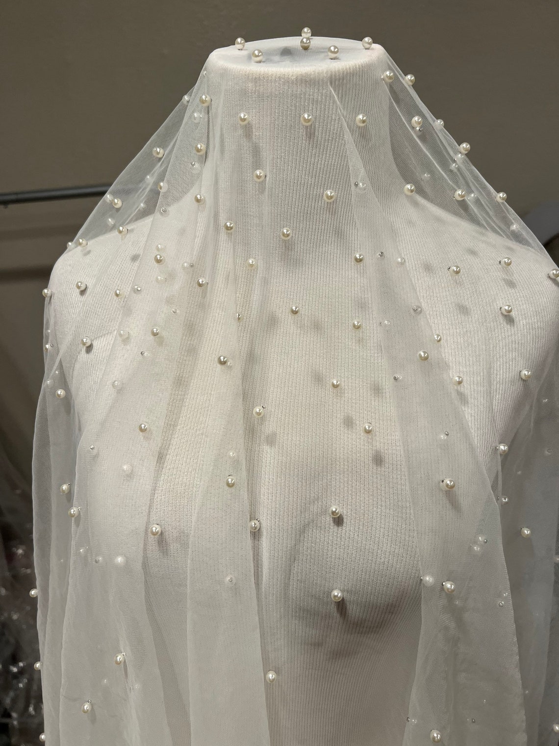 Pearl Drop Veil - Etsy