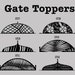 Gate Toppers Metal Powder Coated - Etsy Canada
