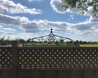 Metal Gate Toppers - Etsy