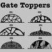 Gate Toppers Metal Powder Coated - Etsy Canada