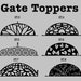 Gate Toppers Metal Powder Coated - Etsy Canada