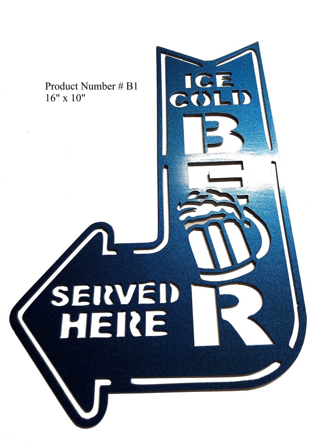 Bar Sign, Beer, Security, Metal Bar Sign, Man Cave, Woman Cave, Garage ...