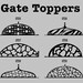 Gate Toppers Metal Powder Coated - Etsy Canada