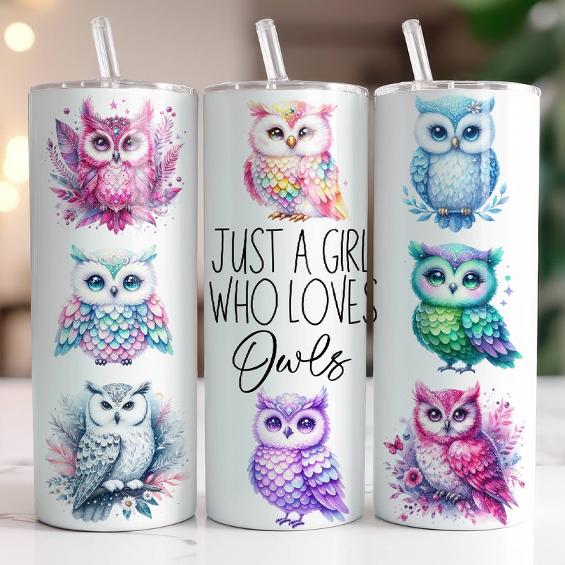 Watercolor Owl Png Design - Etsy