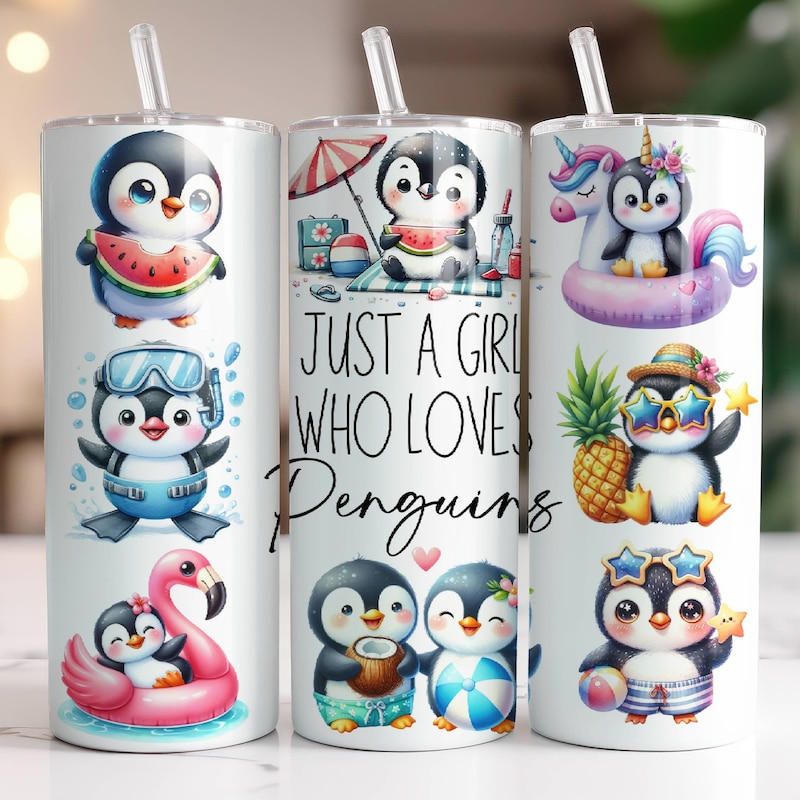 Penguin Love - Etsy