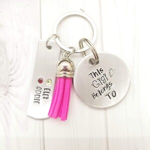 Leather Key Fob / Life is 2 Two Dates and A Dash Make the Most of the ...