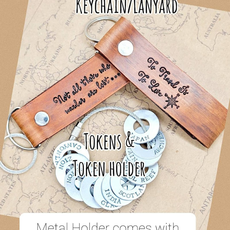 Travel Keychain - Etsy