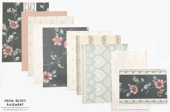 Designer Wallpaper Sample Pack Eclectic Classical Mix | Etsy
