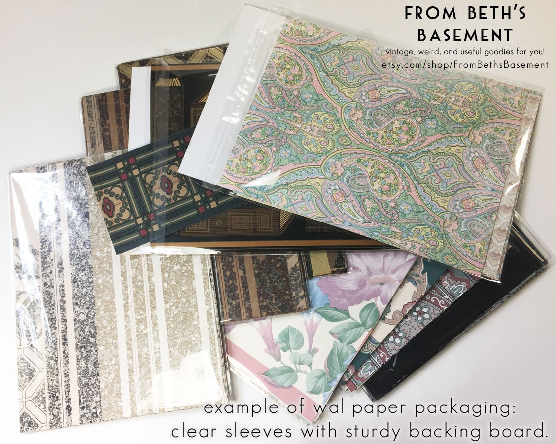 Designer Wallpaper Sample Pack - Wallpaper Sheets for Scrapbooking and ...
