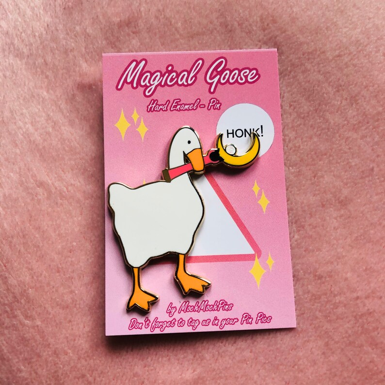 Magical Goose Enamel Pins - Etsy