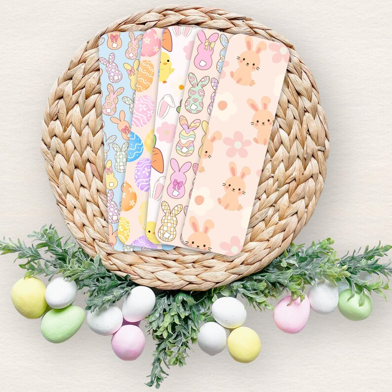 Easter Bookmarks, Peep Bookmarks, Gift for Book Lover, Gift for Readers ...