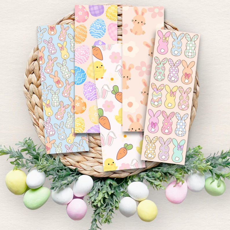 Easter Bookmarks, Peep Bookmarks, Gift for Book Lover, Gift for Readers ...
