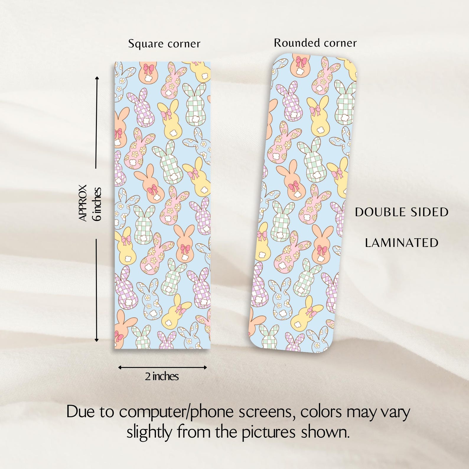 Easter Bookmarks, Peep Bookmarks, Gift for Book Lover, Gift for Readers ...