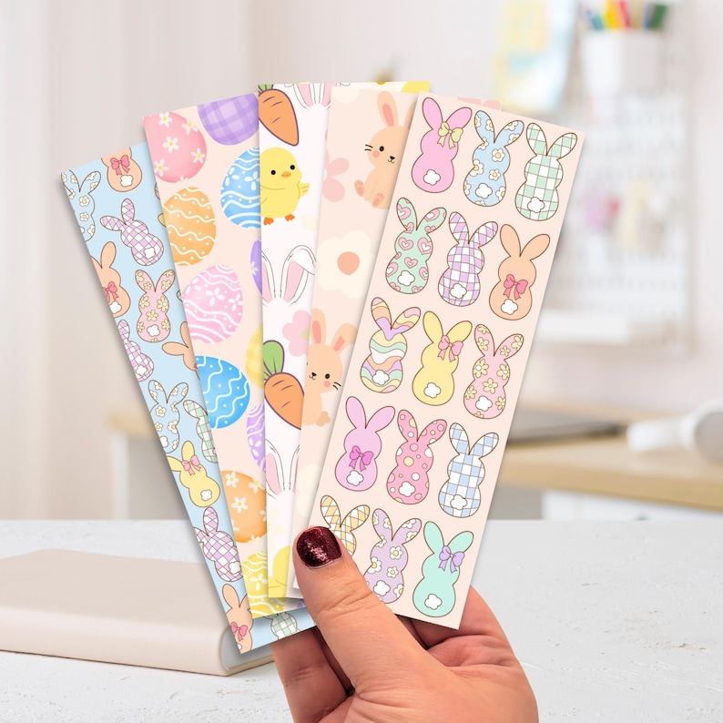 Easter Bookmarks, Peep Bookmarks, Gift for Book Lover, Gift for Readers ...