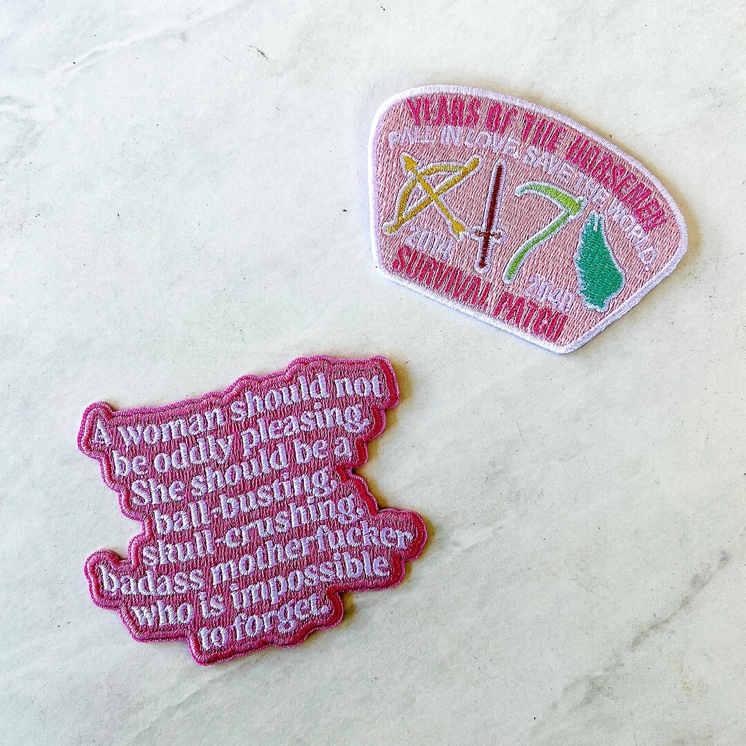 The Four Horsemen Iron-on Patches | Laura Thalassa-inspired Embroidered ...