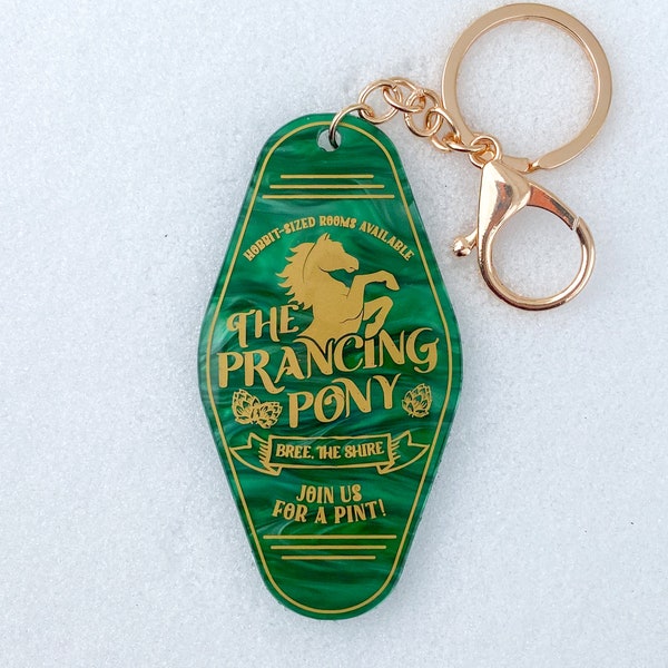 Vintage Hotel Keychain - Etsy
