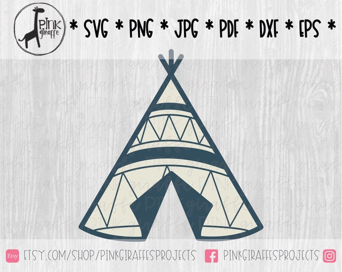 Amazing Pyramid Teepee Lamp SVG Template File, Instant Download DIY ...