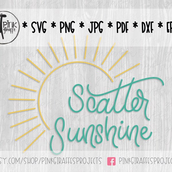 Scatter Sunshine - Etsy