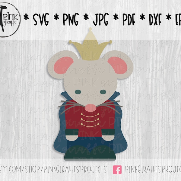 Nutcracker and Mouse King Svg - Etsy