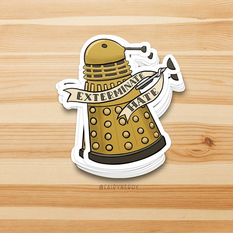Doctor Who Sticker - Etsy