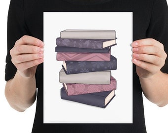Book Spine Poster - Etsy
