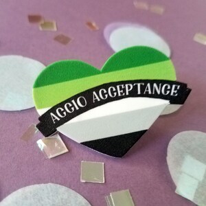 LGBTQ Pins Aromantic Pride Pin Aromantic Flag Pin Pins - Etsy