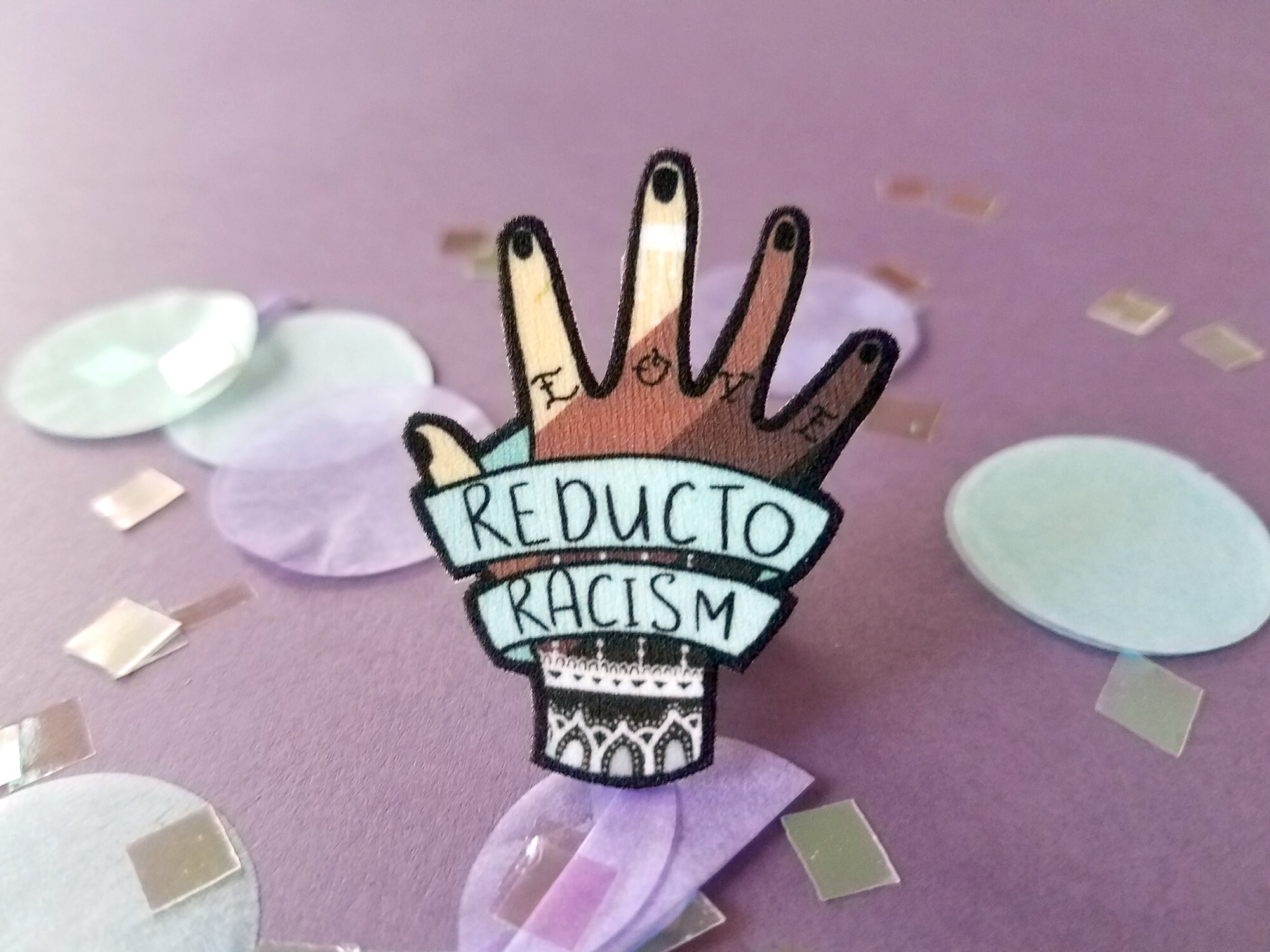 Anti-racism Pin Activist Pins Activism Pins Pins and | Etsy