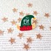 Christmas Pins Go Elf Yourself Christmas Pin Elf Hat Elf Ears Funny ...