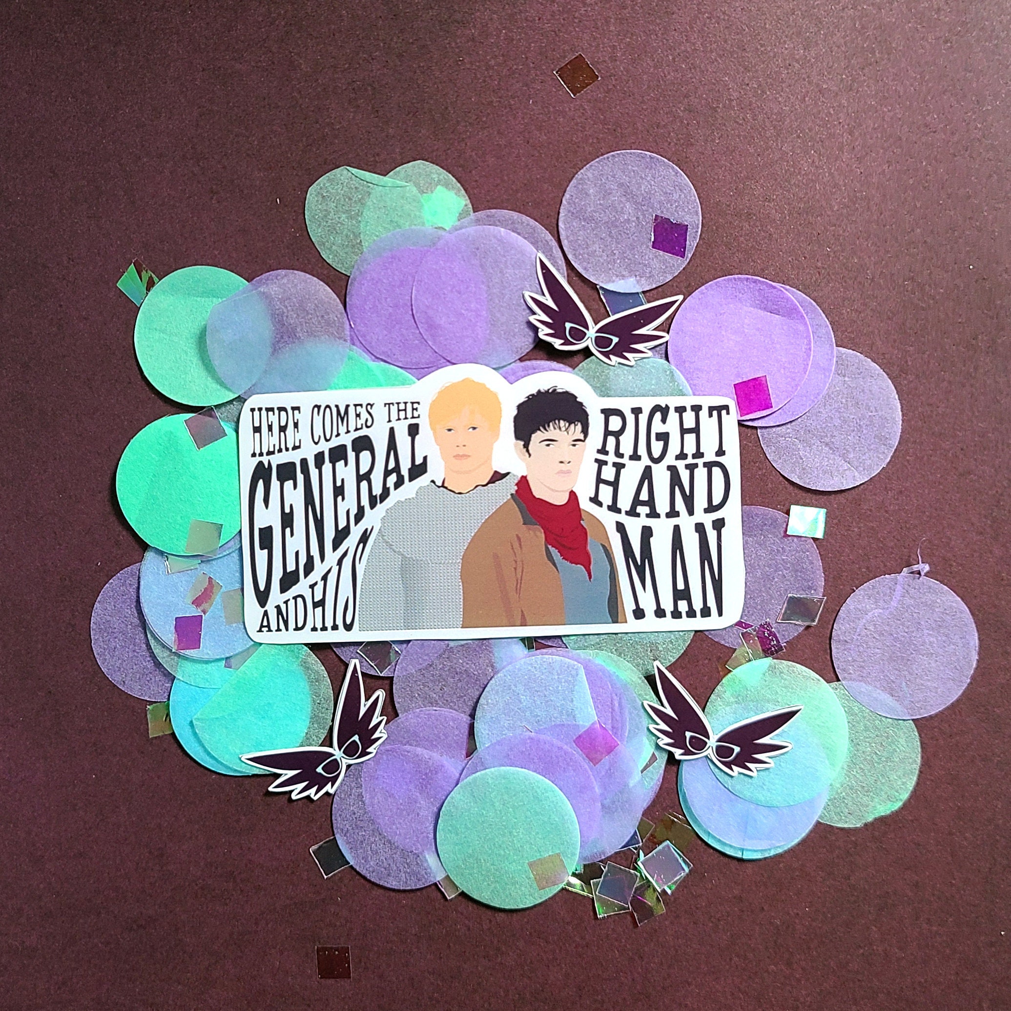 Merlin Hamilton Mashup Merlin Stickers Hamilton Stickers | Etsy