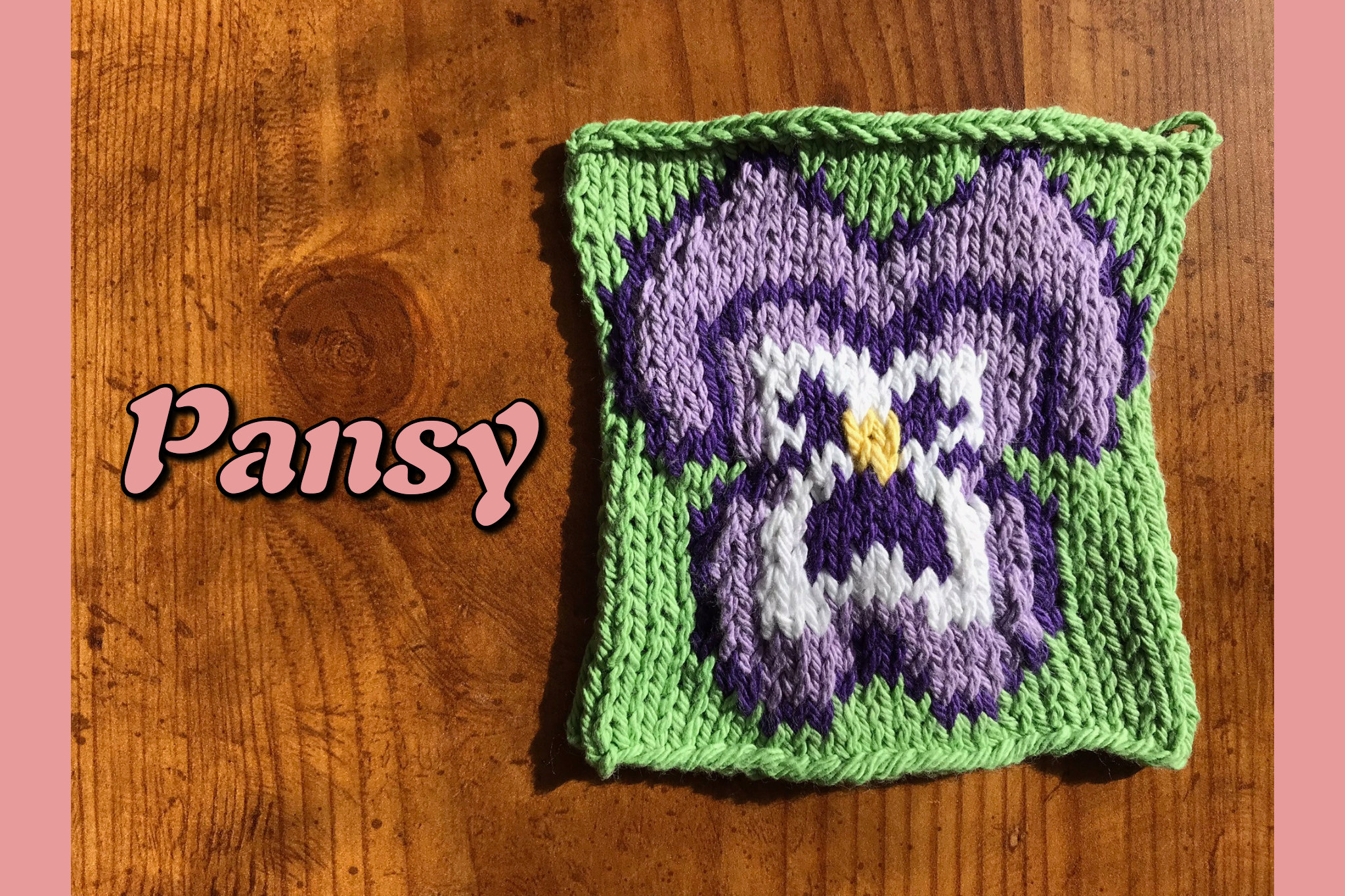 Flower Knitting Charts, Spring Intarsia Knitting - Etsy