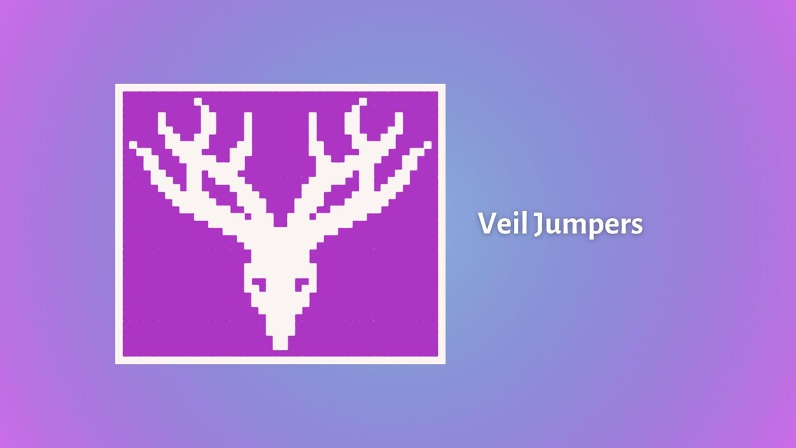 Dragon Age: the Veilguard Faction Symbols Colorwork Crochet Knitting ...