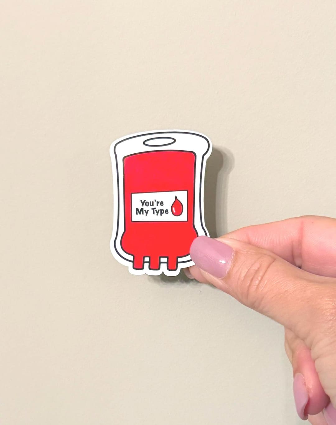 Blood Transfusion Bag Sticker, Blood Bag Sticker, IV Bag Sticker ...