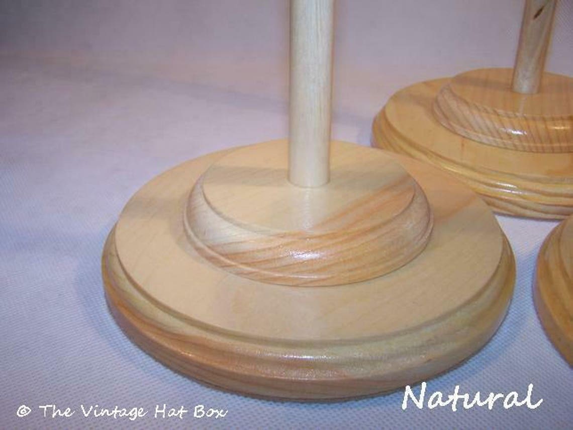 Wood Hat Stand Made to Order - Etsy