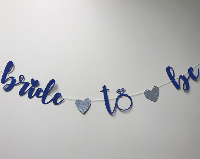 Bride to Be Bridal Shower Banner Wedding Shower Banner Bridal Shower ...